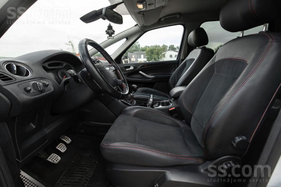 Balts Ford S-Max 2010 Tukums, ar dzinēja tilpumu 2.20 L un nobraukumu 0 tūkst. km par 4500 €, foto 18 vietnē AUTOMOTO.COM.LV