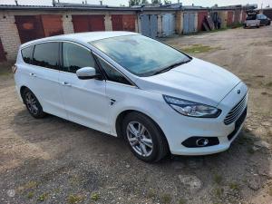 Balts Ford S-Max 2016 Marijampole, ar dzinēja tilpumu 2.00 L un nobraukumu 320 tūkst. km par 7000 €, foto  vietnē AUTOMOTO.COM.LV