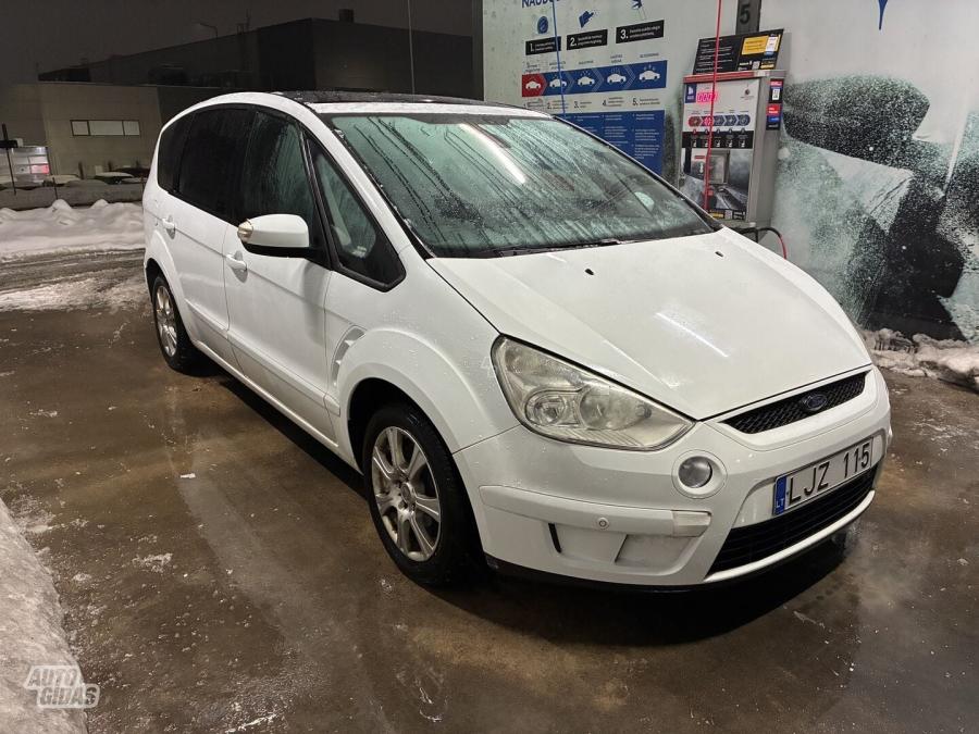 Balts Ford S-Max 2008 Viļņa, ar dzinēja tilpumu 2.20 L un nobraukumu 365 tūkst. km par 2850 €, foto 3 vietnē AUTOMOTO.COM.LV
