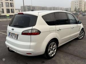 White Ford S-Max 2008 in Vilnius, with an engine capacity of 2.00 L and mileage of 330 thousand km for 2900 €, photo 4 on AUTOMOTO.COM.LV
