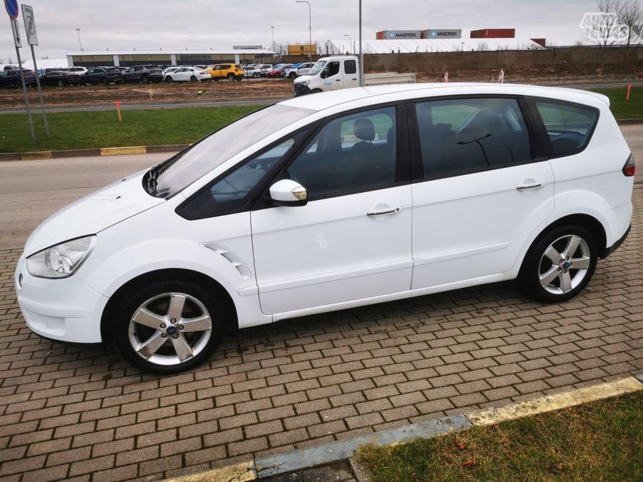 Balts Ford S-Max 2009 Klaipėda, ar dzinēja tilpumu 2.20 L un nobraukumu 208 tūkst. km par 3450 €, foto 7 vietnē AUTOMOTO.COM.LV