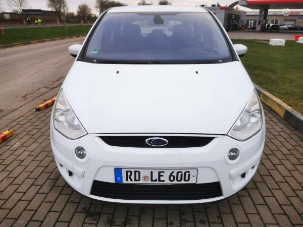 Balts Ford S-Max 2009 Klaipėda, ar dzinēja tilpumu 2.18 L un nobraukumu 208 tūkst. km par 3450 €, foto 2 vietnē AUTOMOTO.COM.LV