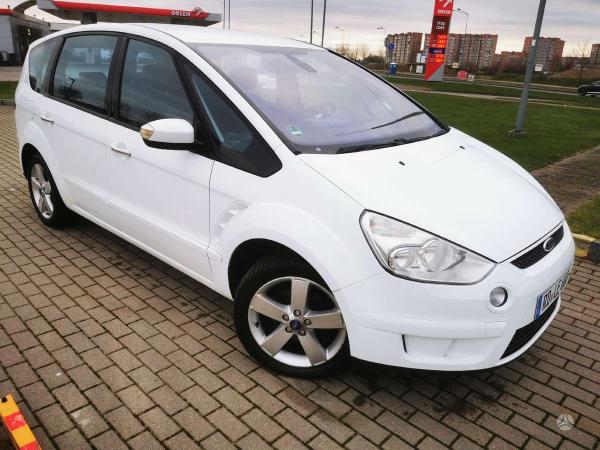 Balts Ford S-Max 2009 Klaipėda, ar dzinēja tilpumu 2.18 L un nobraukumu 208 tūkst. km par 3450 €, foto 3 vietnē AUTOMOTO.COM.LV