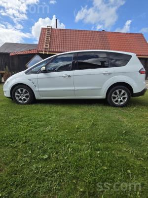 Balts Ford S-Max 2009 Tukums, ar dzinēja tilpumu 2.00 L un nobraukumu 291 tūkst. km par 3300 €, foto  vietnē AUTOMOTO.COM.LV