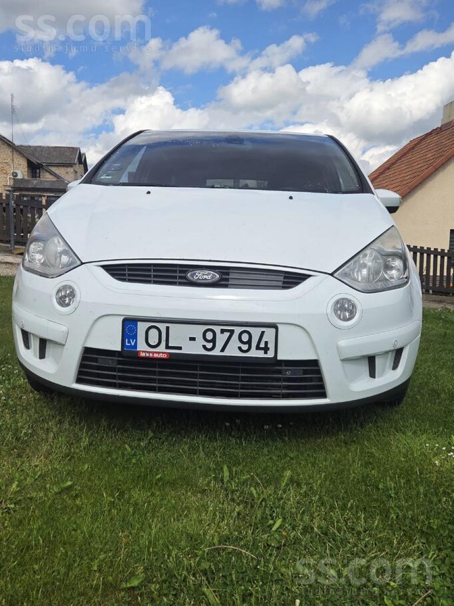 Balts Ford S-Max 2009 Tukums, ar dzinēja tilpumu 2.00 L un nobraukumu 291 tūkst. km par 3300 €, foto 10 vietnē AUTOMOTO.COM.LV