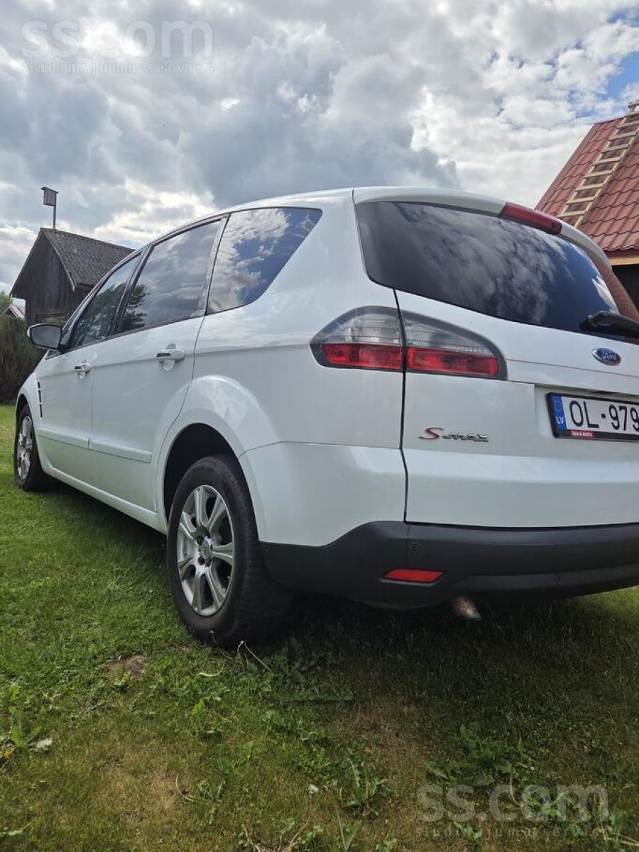 Balts Ford S-Max 2009 Tukums, ar dzinēja tilpumu 2.00 L un nobraukumu 291 tūkst. km par 3300 €, foto 11 vietnē AUTOMOTO.COM.LV