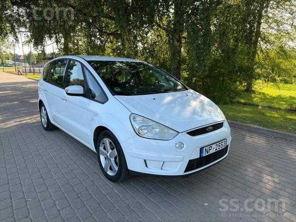 Balts Ford S-Max 2009 Gulbene, ar dzinēja tilpumu 2.00 L un nobraukumu 345 tūkst. km par 2900 €, foto 1 vietnē AUTOMOTO.COM.LV