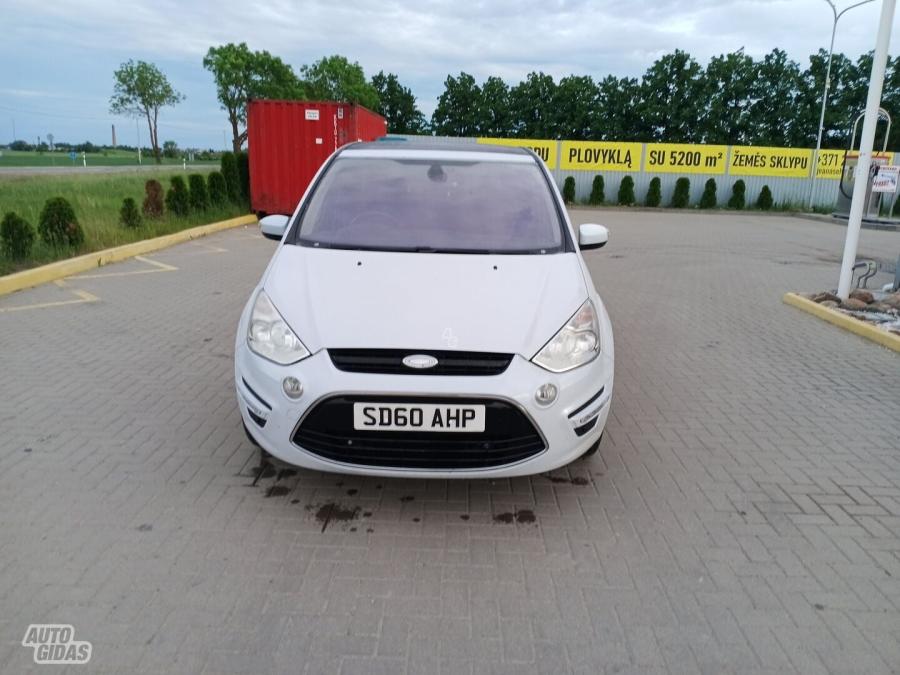 White Ford S-Max 2010 in Siauliai, with an engine capacity of 2.00 L and mileage of 172 thousand km for 1999 €, photo 7 on AUTOMOTO.COM.LV