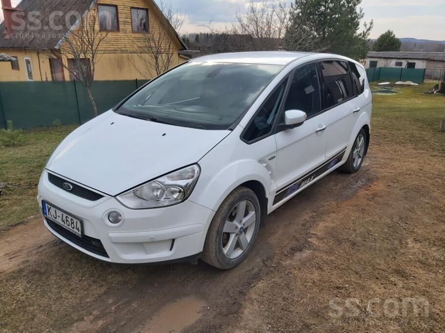 Balts Ford S-Max 2010 Ludza, ar dzinēja tilpumu 1.80 L un nobraukumu 348 tūkst. km par 1000 €, foto 1 vietnē AUTOMOTO.COM.LV