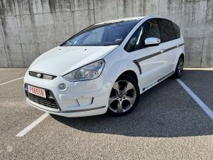 White Ford S-Max 2010 in Vilnius, with an engine capacity of 2.18 L and mileage of 216 thousand km for 4999 €, photo 6 on AUTOMOTO.COM.LV