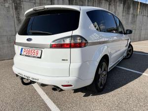 White Ford S-Max 2010 in Vilnius, with an engine capacity of 2.18 L and mileage of 216 thousand km for 4999 €, photo 8 on AUTOMOTO.COM.LV