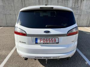 White Ford S-Max 2010 in Vilnius, with an engine capacity of 2.18 L and mileage of 216 thousand km for 4999 €, photo 11 on AUTOMOTO.COM.LV