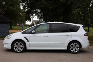 White Ford S-Max 2010 in Raseiniai, with an engine capacity of 2.18 L and mileage of 280 thousand km for 3850 €, photo 4 on AUTOMOTO.COM.LV