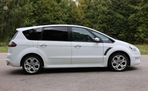 White Ford S-Max 2010 in Raseiniai, with an engine capacity of 2.18 L and mileage of 280 thousand km for 3850 €, photo 8 on AUTOMOTO.COM.LV
