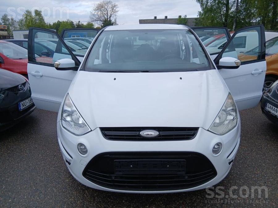 White Ford S-Max 2011 in Riga, with an engine capacity of 2.00 L and mileage of 277 thousand km for 4800 €, photo 21 on AUTOMOTO.COM.LV