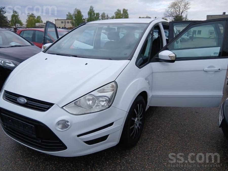 White Ford S-Max 2011 in Riga, with an engine capacity of 2.00 L and mileage of 277 thousand km for 4800 €, photo 23 on AUTOMOTO.COM.LV