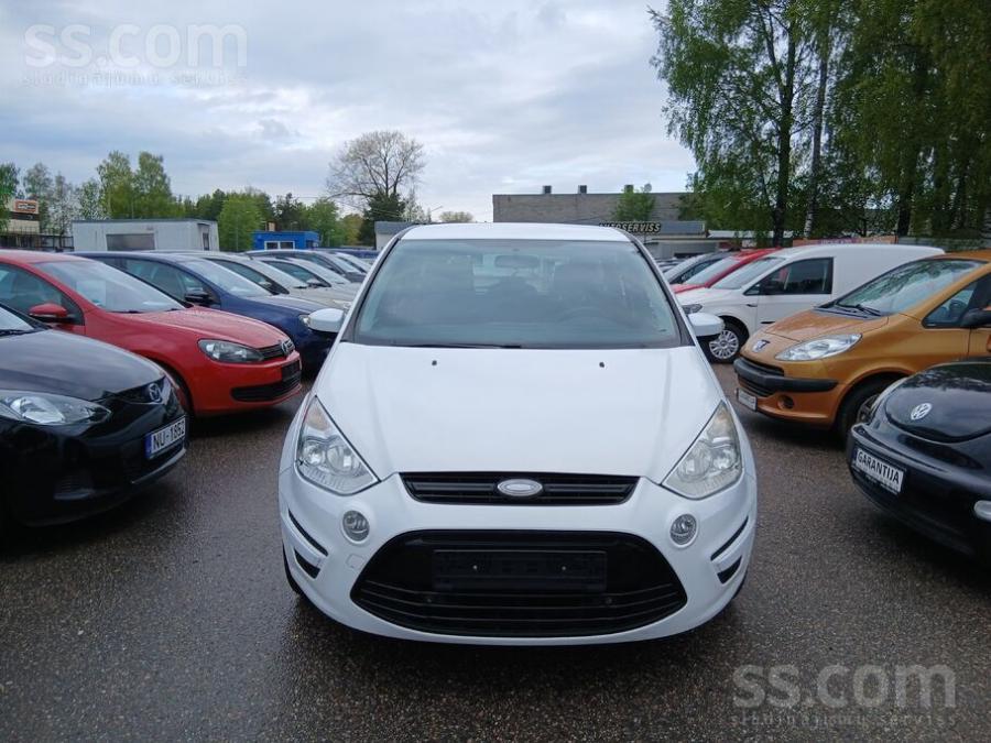 White Ford S-Max 2011 in Riga, with an engine capacity of 2.00 L and mileage of 277 thousand km for 4800 €, photo 32 on AUTOMOTO.COM.LV