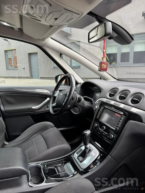 Balts Ford S-Max 2011 Daugavpils, ar dzinēja tilpumu 2.00 L un nobraukumu 293 tūkst. km par 5100 €, foto 9 vietnē AUTOMOTO.COM.LV