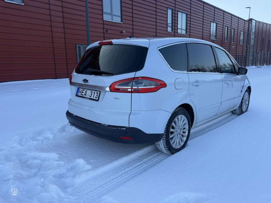 Balts Ford S-Max 2011 Marijampole, ar dzinēja tilpumu 2.00 L un nobraukumu 284 tūkst. km par 3480 €, foto 3 vietnē AUTOMOTO.COM.LV