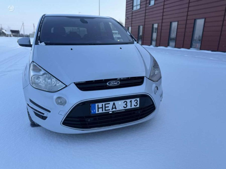 Balts Ford S-Max 2011 Marijampole, ar dzinēja tilpumu 2.00 L un nobraukumu 284 tūkst. km par 3480 €, foto 5 vietnē AUTOMOTO.COM.LV