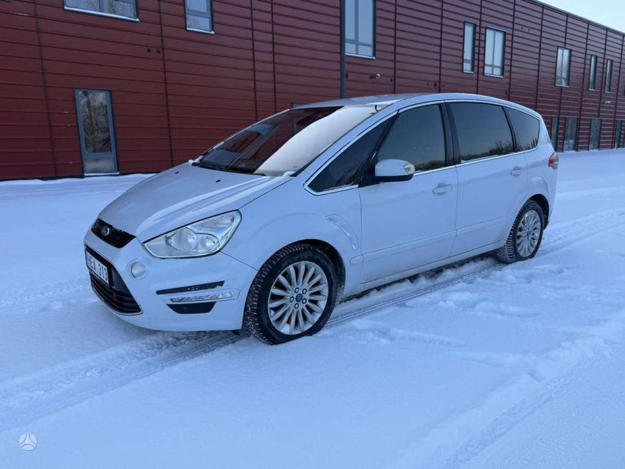 Balts Ford S-Max 2011 Marijampole, ar dzinēja tilpumu 2.00 L un nobraukumu 284 tūkst. km par 3480 €, foto 6 vietnē AUTOMOTO.COM.LV