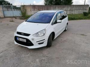 White Ford S-Max 2011 in Daugavpils, with an engine capacity of 2.20 L and mileage of 298 thousand km for 5500 €, photo 7 on AUTOMOTO.COM.LV
