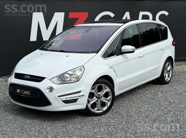 White Ford S-Max 2011 in Riga, with an engine capacity of 2.00 L and mileage of 288 thousand km for 5990 €, photo 1 on AUTOMOTO.COM.LV