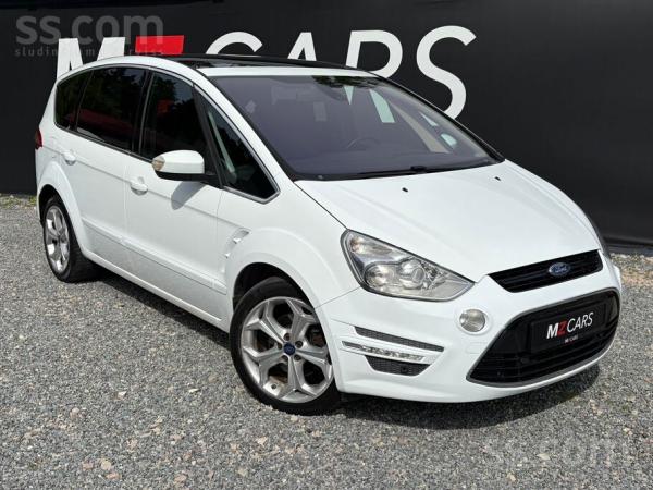 White Ford S-Max 2011 in Riga, with an engine capacity of 2.00 L and mileage of 288 thousand km for 5990 €, photo 2 on AUTOMOTO.COM.LV
