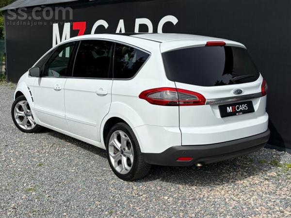 White Ford S-Max 2011 in Riga, with an engine capacity of 2.00 L and mileage of 288 thousand km for 5990 €, photo 4 on AUTOMOTO.COM.LV