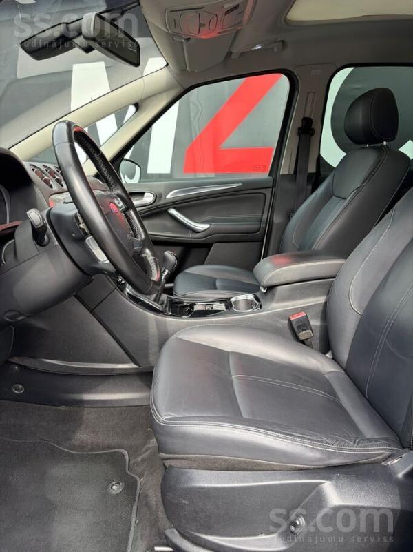 White Ford S-Max 2011 in Riga, with an engine capacity of 2.00 L and mileage of 288 thousand km for 5990 €, photo 7 on AUTOMOTO.COM.LV