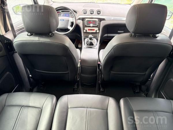White Ford S-Max 2011 in Riga, with an engine capacity of 2.00 L and mileage of 288 thousand km for 5990 €, photo 9 on AUTOMOTO.COM.LV