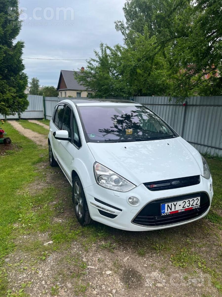 White Ford S-Max 2011 in Daugavpils, with an engine capacity of 2.20 L and mileage of 292 thousand km for 6000 €, photo 8 on AUTOMOTO.COM.LV