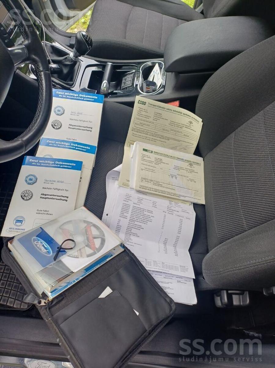 White Ford S-Max 2011 in Daugavpils, with an engine capacity of 2.20 L and mileage of 292 thousand km for 6000 €, photo 17 on AUTOMOTO.COM.LV