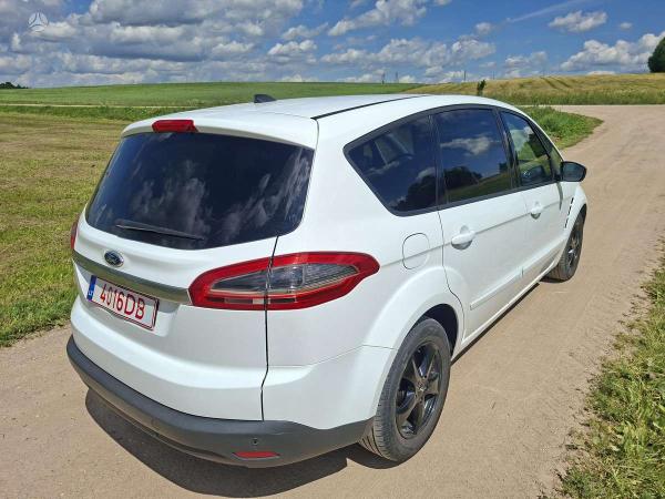 Balts Ford S-Max 2011 Birštonas, ar dzinēja tilpumu 2.00 L un nobraukumu 244 tūkst. km par 4400 €, foto 7 vietnē AUTOMOTO.COM.LV