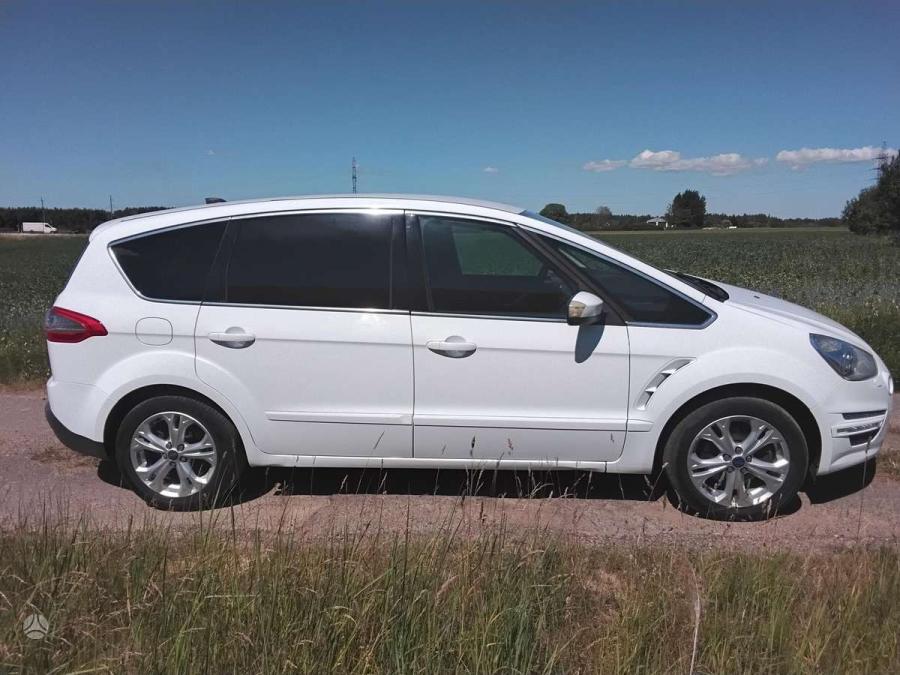 Balts Ford S-Max 2011 Šauļi, ar dzinēja tilpumu 2.00 L un nobraukumu 310 tūkst. km par 3900 €, foto 5 vietnē AUTOMOTO.COM.LV