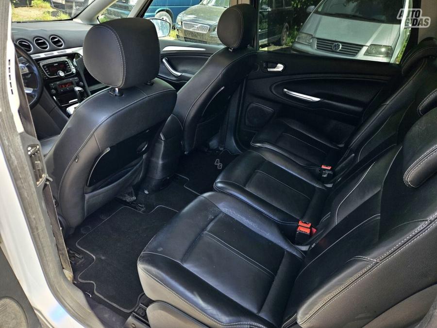 Balts Ford S-Max 2011 Širvintos, ar dzinēja tilpumu 2.00 L un nobraukumu 255 tūkst. km par 4750 €, foto 9 vietnē AUTOMOTO.COM.LV