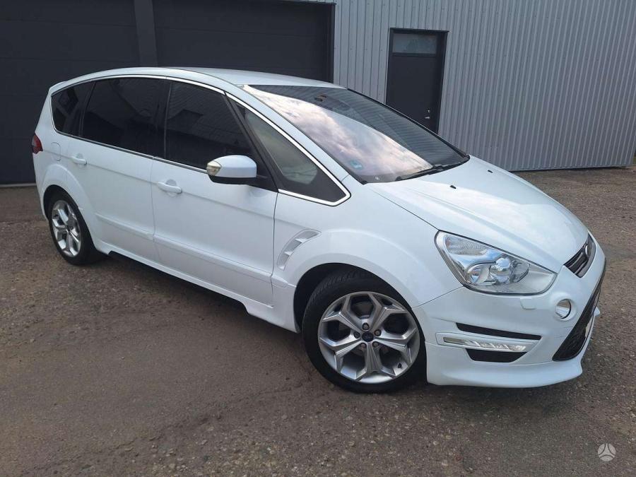 Balts Ford S-Max 2011 Jonava, ar dzinēja tilpumu 2.00 L un nobraukumu 298 tūkst. km par 5300 €, foto 5 vietnē AUTOMOTO.COM.LV