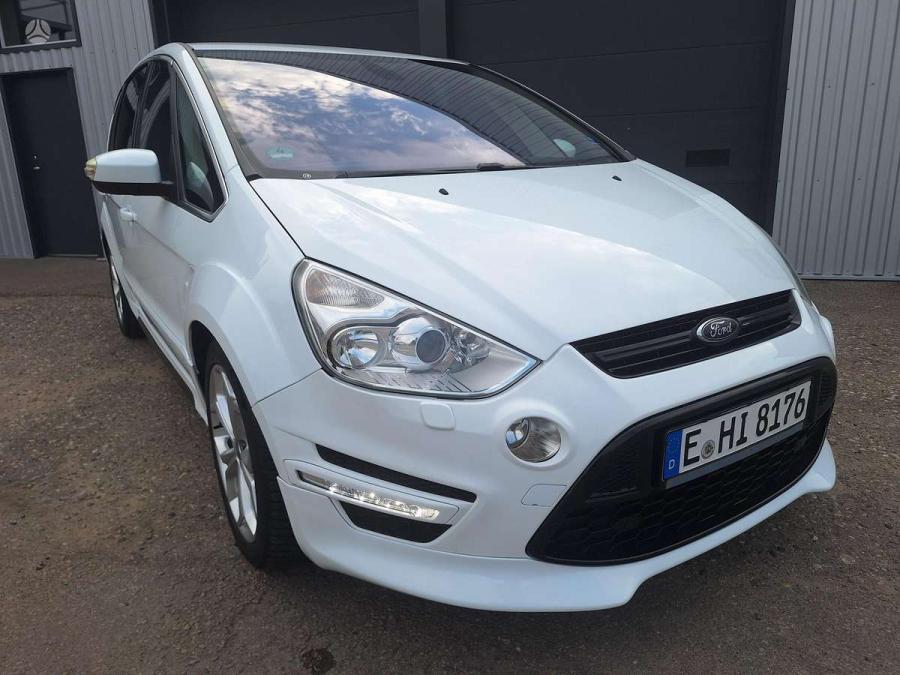 Balts Ford S-Max 2011 Jonava, ar dzinēja tilpumu 2.00 L un nobraukumu 298 tūkst. km par 5300 €, foto 12 vietnē AUTOMOTO.COM.LV