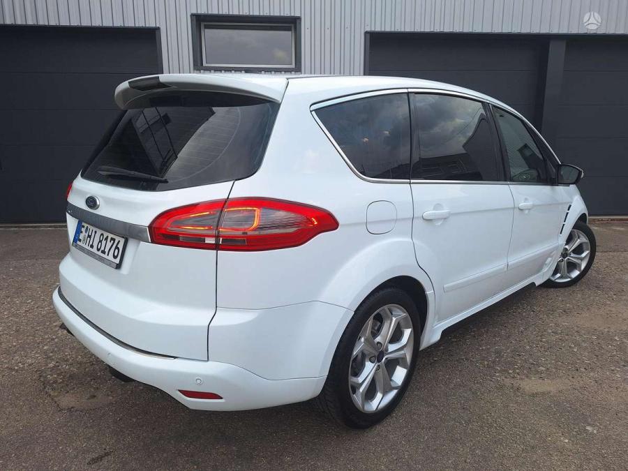 Balts Ford S-Max 2011 Jonava, ar dzinēja tilpumu 2.00 L un nobraukumu 298 tūkst. km par 5300 €, foto 15 vietnē AUTOMOTO.COM.LV