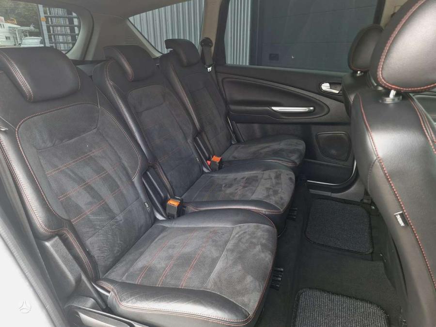 Balts Ford S-Max 2011 Jonava, ar dzinēja tilpumu 2.00 L un nobraukumu 298 tūkst. km par 5300 €, foto 17 vietnē AUTOMOTO.COM.LV