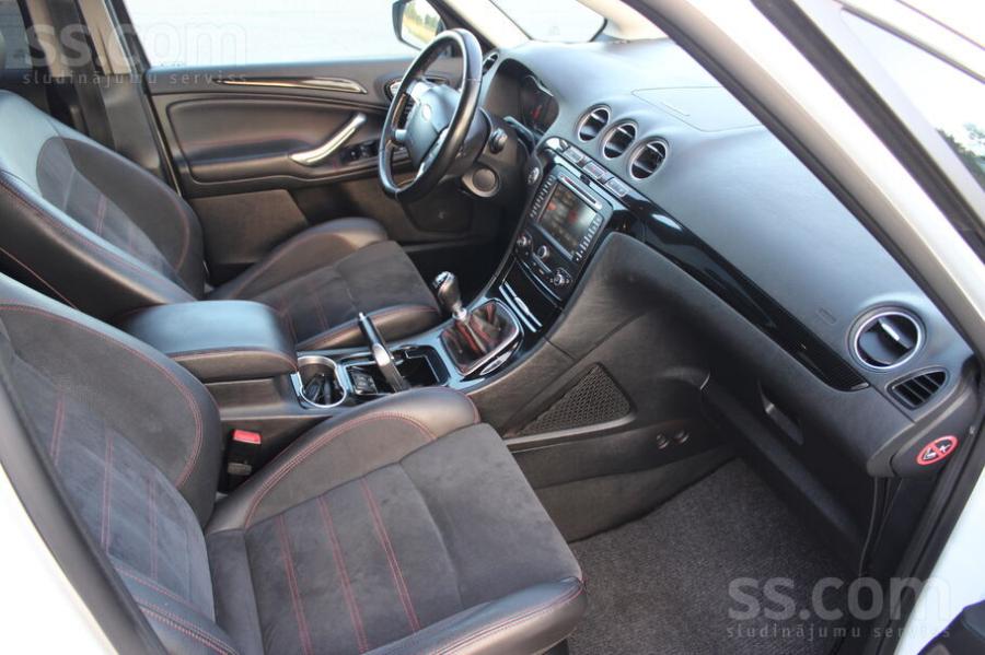 White Ford S-Max 2011 in Rezekne, with an engine capacity of 2.00 L and mileage of 297 thousand km for 6580 €, photo 7 on AUTOMOTO.COM.LV