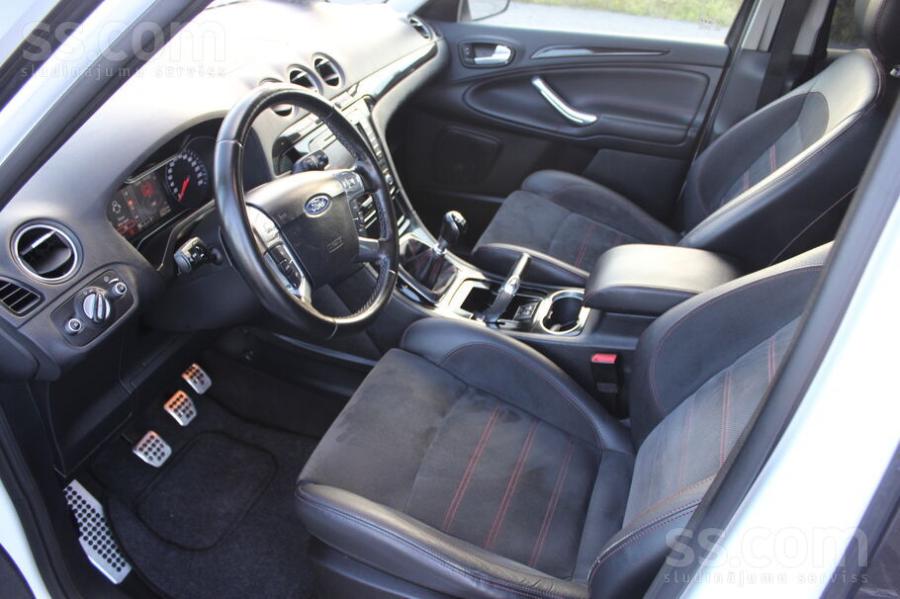 White Ford S-Max 2011 in Rezekne, with an engine capacity of 2.00 L and mileage of 297 thousand km for 6580 €, photo 8 on AUTOMOTO.COM.LV