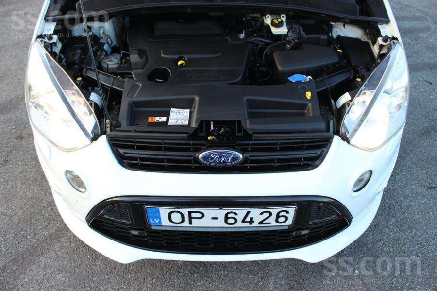White Ford S-Max 2011 in Rezekne, with an engine capacity of 2.00 L and mileage of 297 thousand km for 6580 €, photo 18 on AUTOMOTO.COM.LV