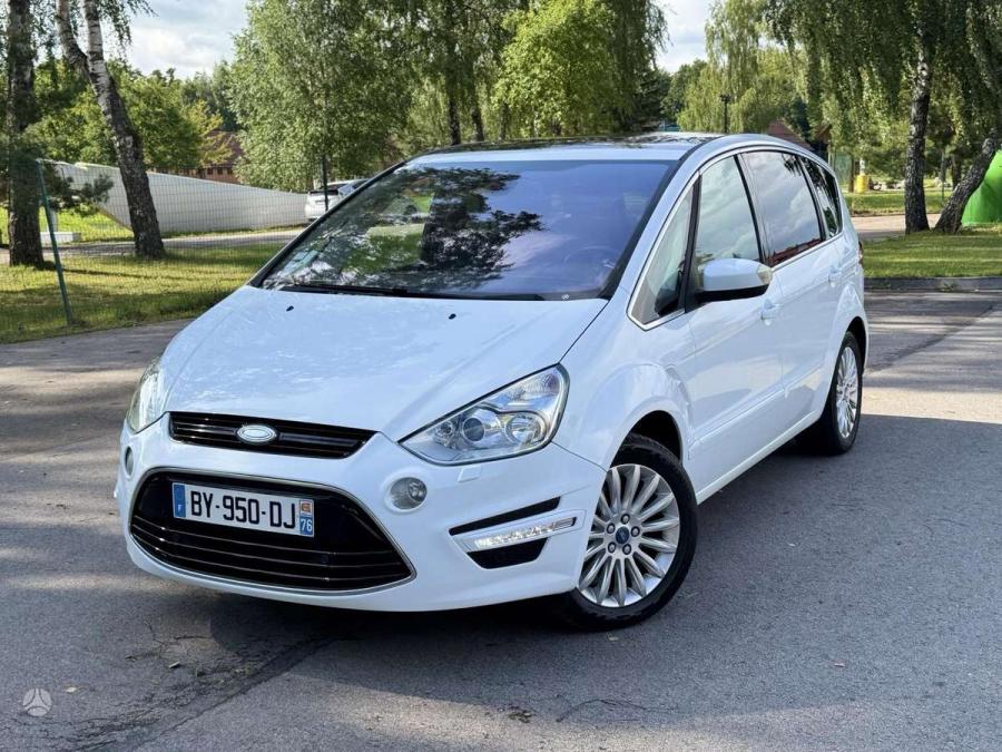 Balts Ford S-Max 2011 Tauragė, ar dzinēja tilpumu 2.00 L un nobraukumu 258 tūkst. km par 5999 €, foto 1 vietnē AUTOMOTO.COM.LV
