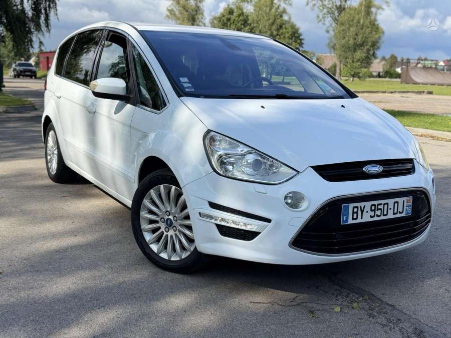 Balts Ford S-Max 2011 Tauragė, ar dzinēja tilpumu 2.00 L un nobraukumu 258 tūkst. km par 5999 €, foto 3 vietnē AUTOMOTO.COM.LV
