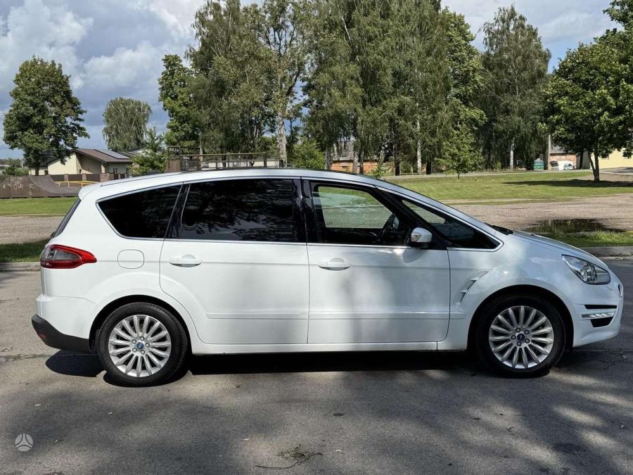 Balts Ford S-Max 2011 Tauragė, ar dzinēja tilpumu 2.00 L un nobraukumu 258 tūkst. km par 5999 €, foto 8 vietnē AUTOMOTO.COM.LV