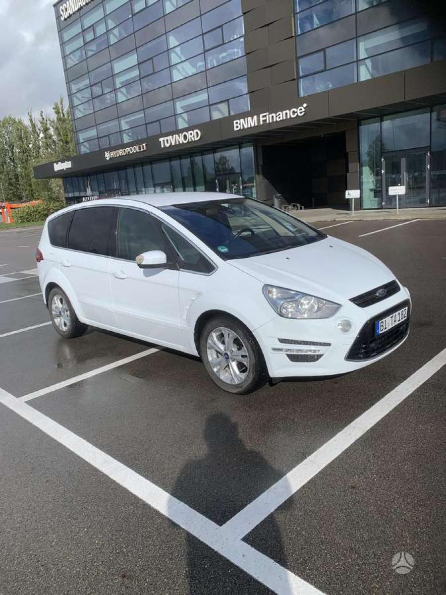Balts Ford S-Max 2011 Kauņa, ar dzinēja tilpumu 2.00 L un nobraukumu 244 tūkst. km par 4650 €, foto 8 vietnē AUTOMOTO.COM.LV