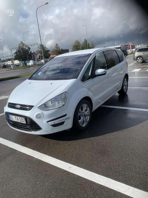 White Ford S-Max 2011 in Kaunas, with an engine capacity of 2.00 L and mileage of 244 thousand km for 4650 €, photo 1 on AUTOMOTO.COM.LV