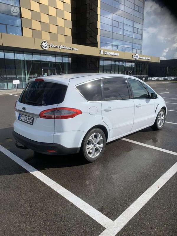 White Ford S-Max 2011 in Kaunas, with an engine capacity of 2.00 L and mileage of 244 thousand km for 4650 €, photo 5 on AUTOMOTO.COM.LV