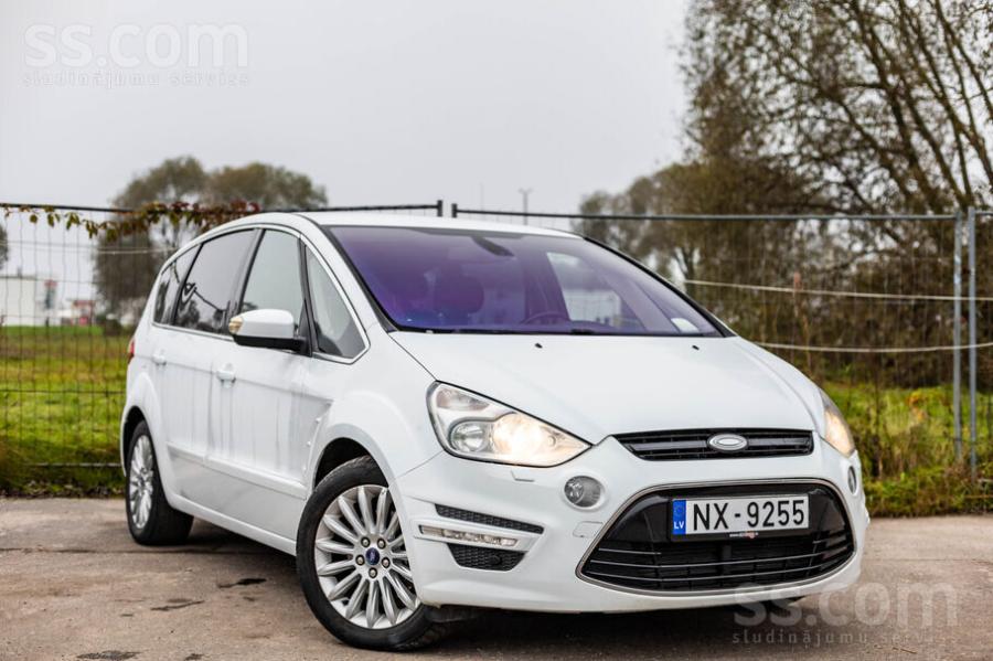 White Ford S-Max 2011 in Riga, with an engine capacity of 2.00 L and mileage of 407 thousand km for 5390 €, photo 3 on AUTOMOTO.COM.LV